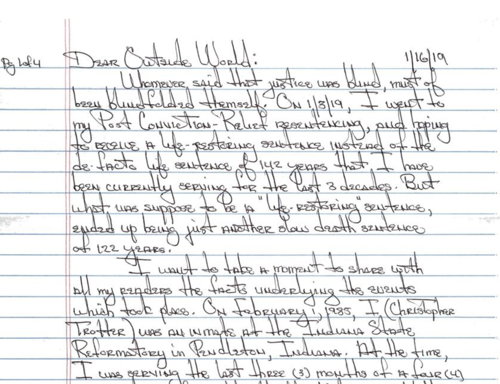 Write to the P2 – FREE THE PENDLETON 2